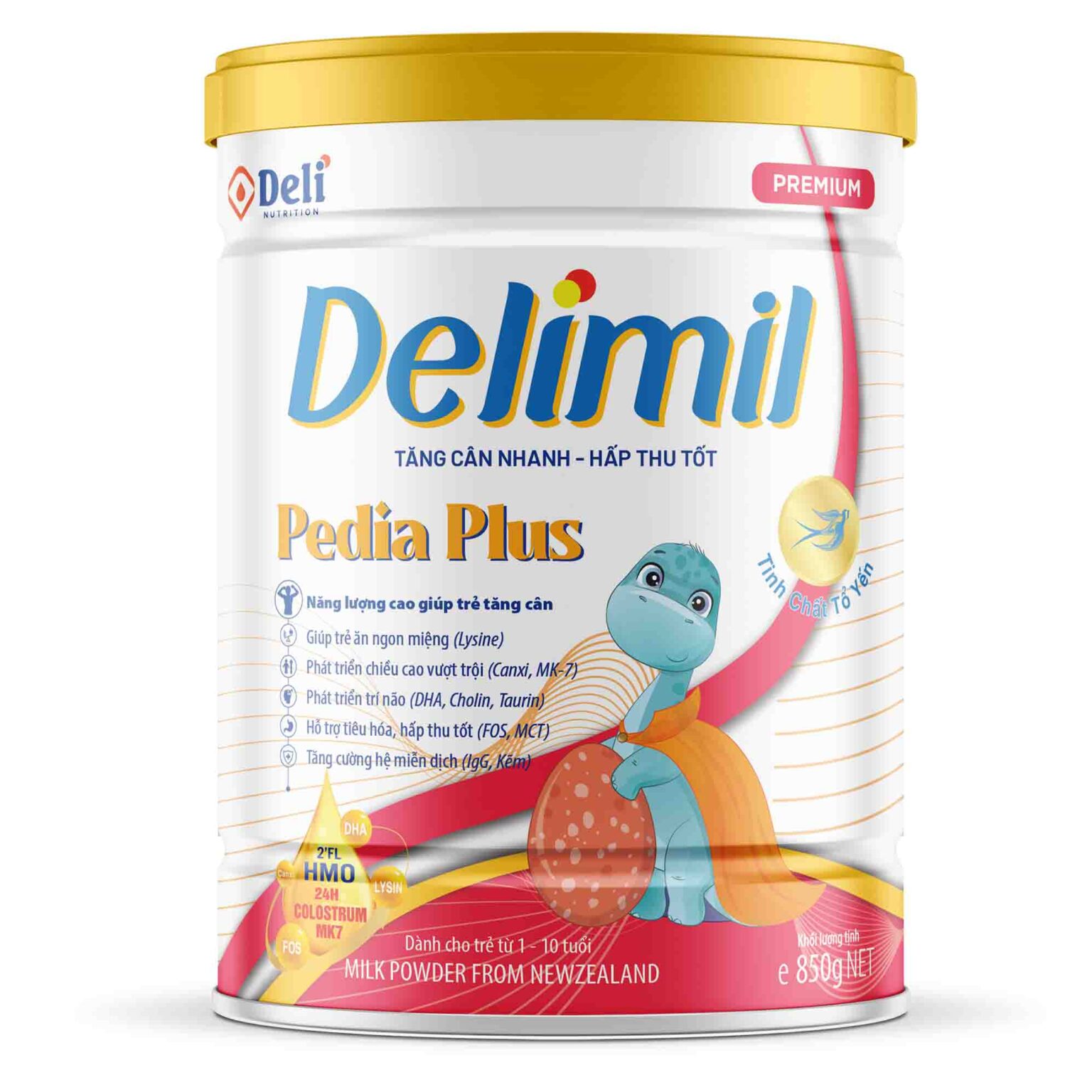 Delimil Pedia Plus lon 850g - Bi's Mart